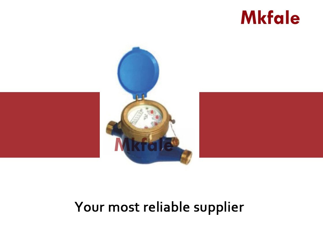 Multi - Jet Dry Type Vane Wheel Water Meter With External Regulating ...