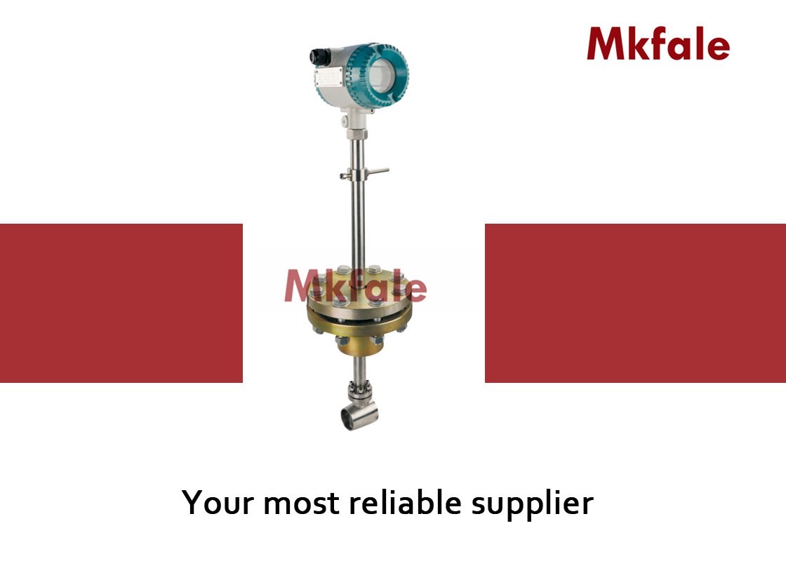 HART RS485 Communication Vortex Air Flow Meter , High Precision Flow ...