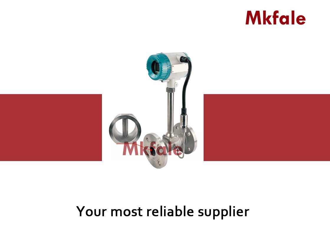 Anti Vibration Intelligent Vortex Shedding Flow Meter Temperature And ...