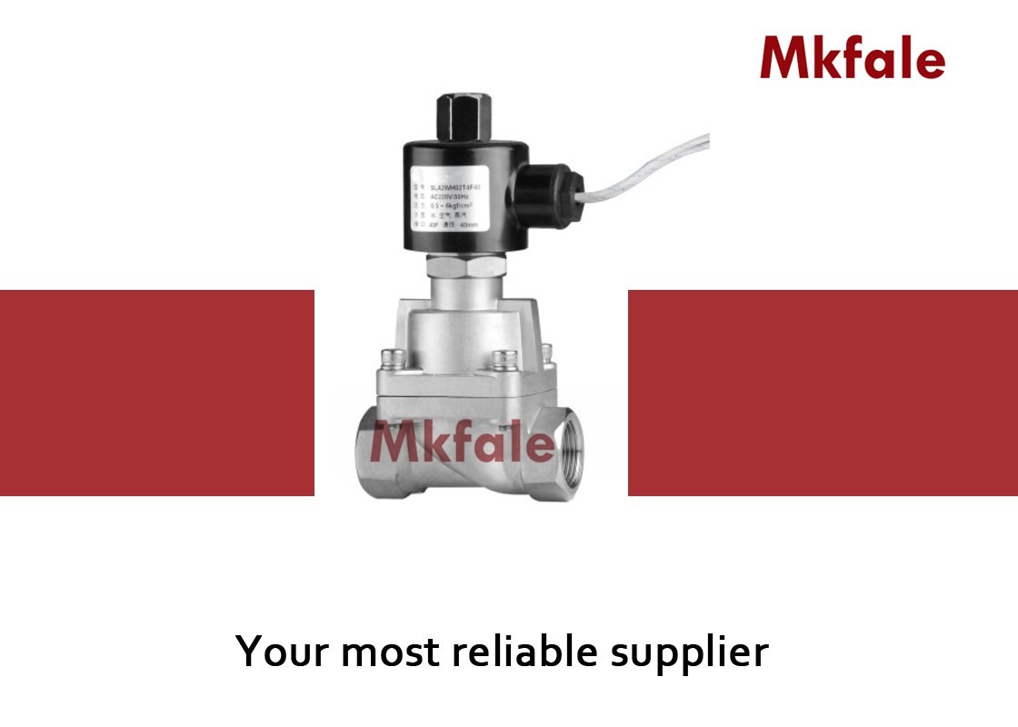 Electric SS Water Solenoid Valve Normally Open / Fast Acting Solenoid ...