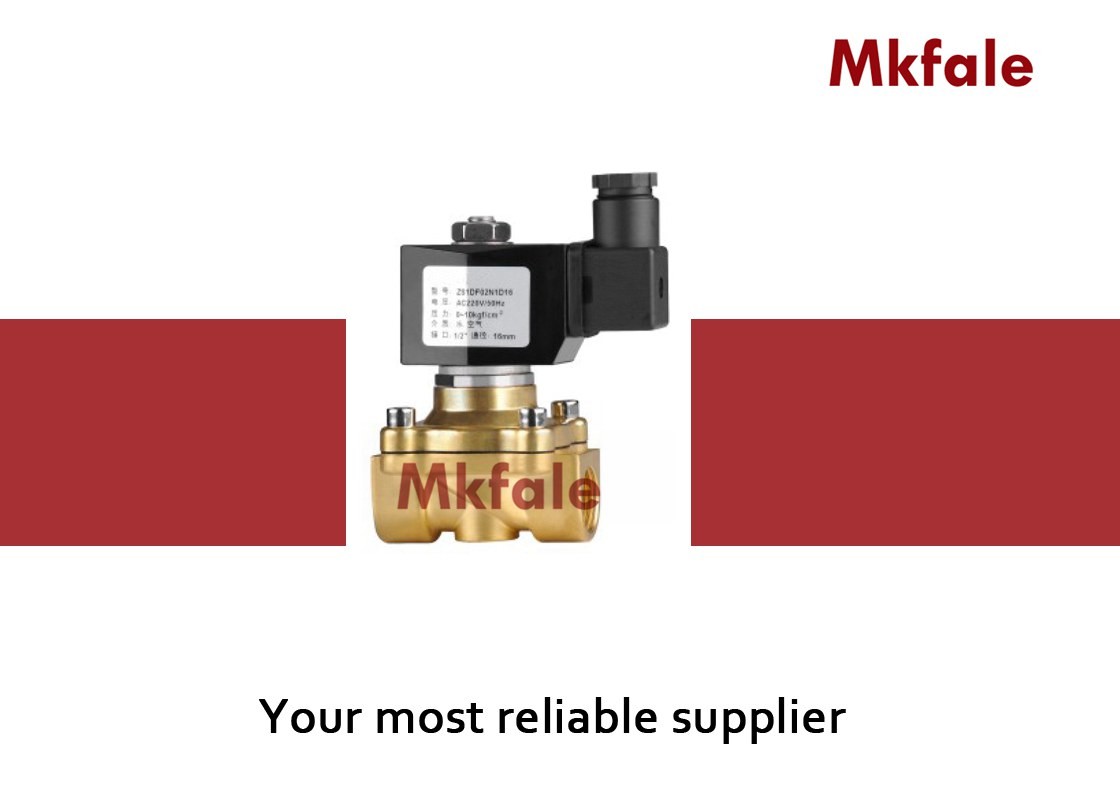 Large Diameter Water Solenoid Valve With Large Flow Rate , Easy Maintenance